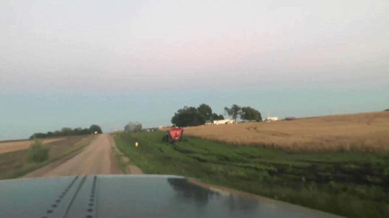 Nebraska seed corn harvest fall 2017 part 4 - YouTube