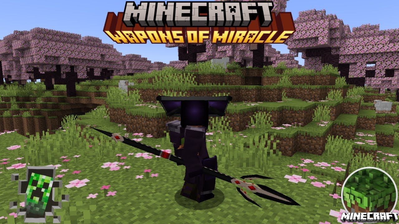 Weapons of Miracle Showcase Mods in Minecraft - YouTube