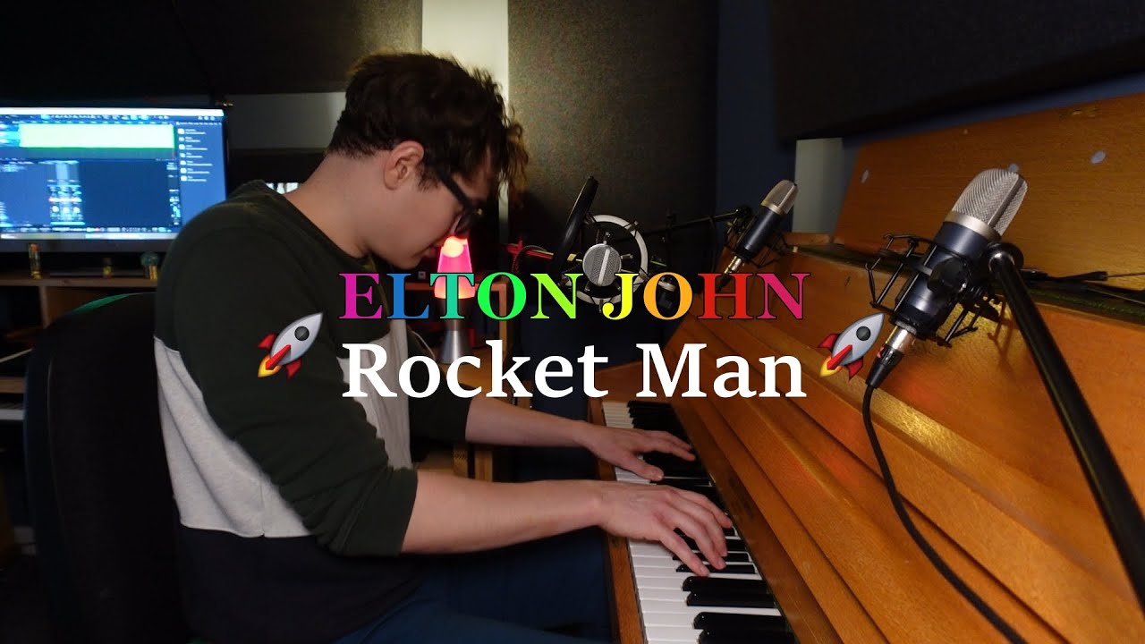 Elton John & Bernie Taupin - Rocket Man Cover - YouTube