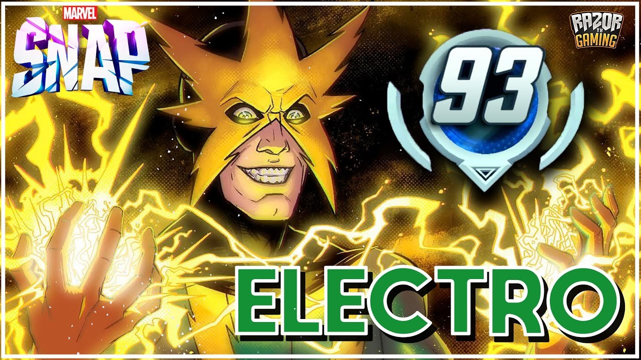 ELECTRO NOS SUBE A RANGO 90 🏆⚡ MARVEL SNAP - YouTube