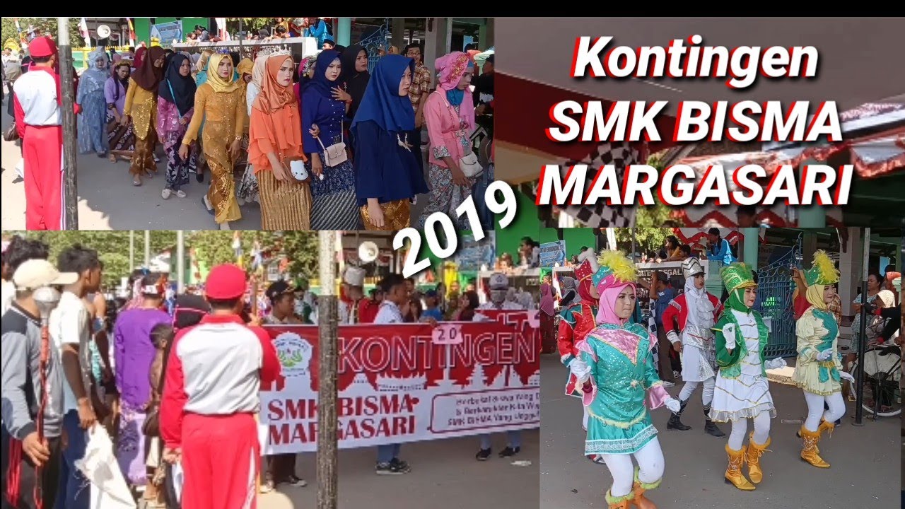 Karnaval SMK BISMA Margasari 2019 - YouTube