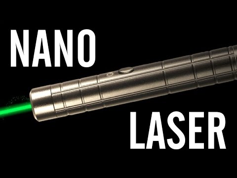 Wicked Lasers Nano 15mw 532nm Laser Pointer Review - YouTube
