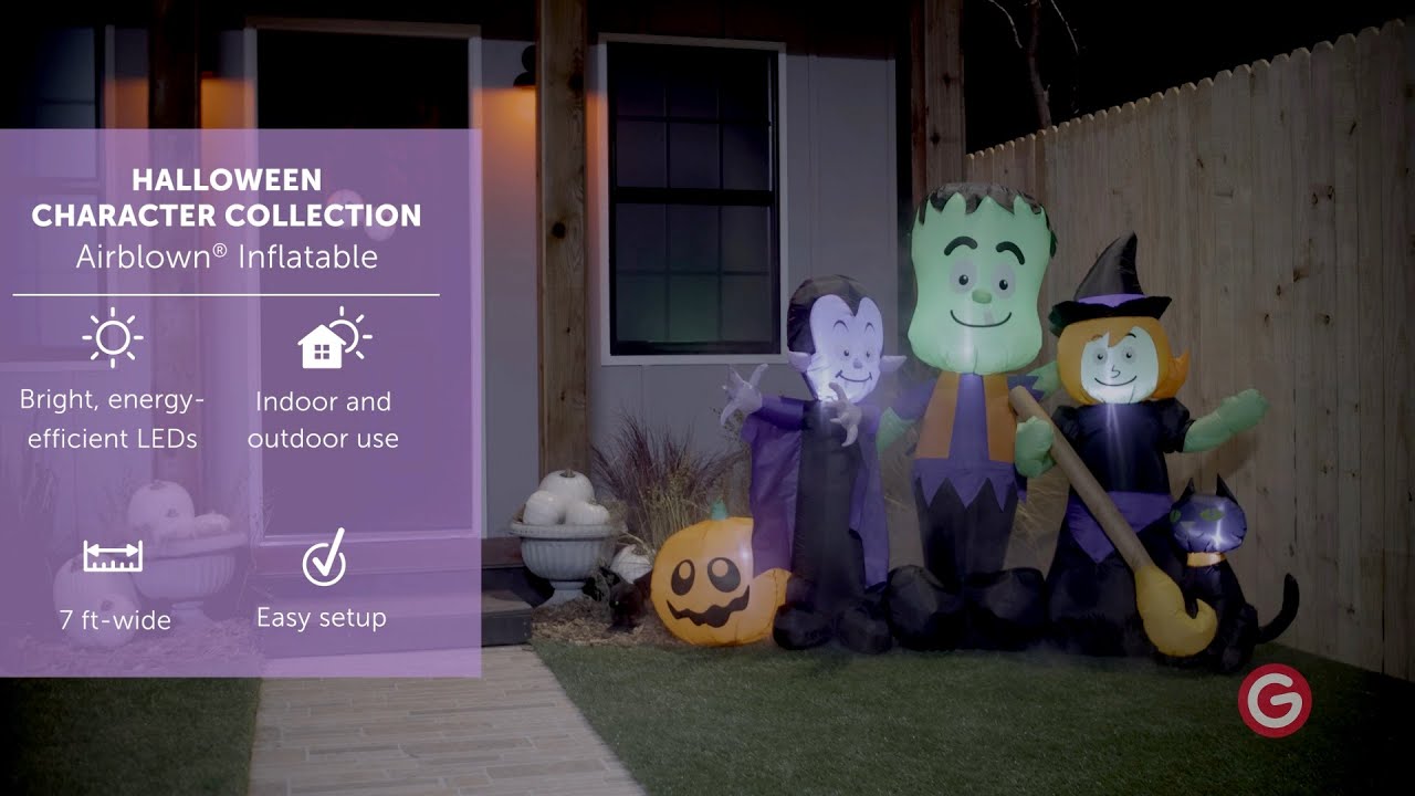 HALLOWEEN CHARACTER COLLECTION | Airblown® Inflatable - YouTube