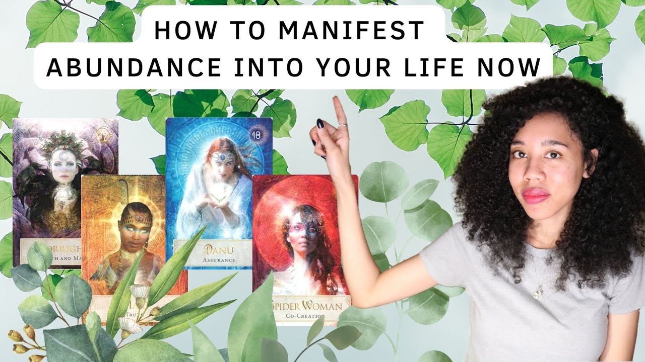 🔮 Pick a Card Advice to manifest abundance into your life (Now) 🌳💰 ...