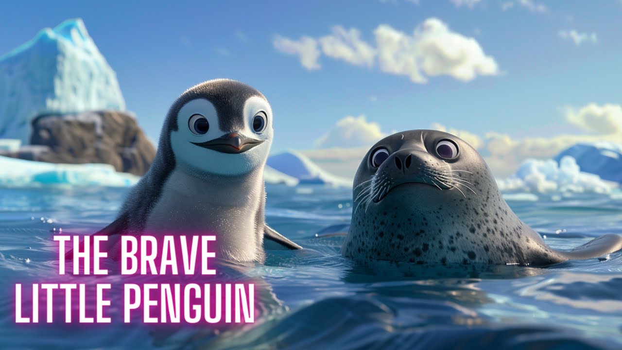 The Brave Little Penguin | English Story For Kids | Bedtime Stories ...