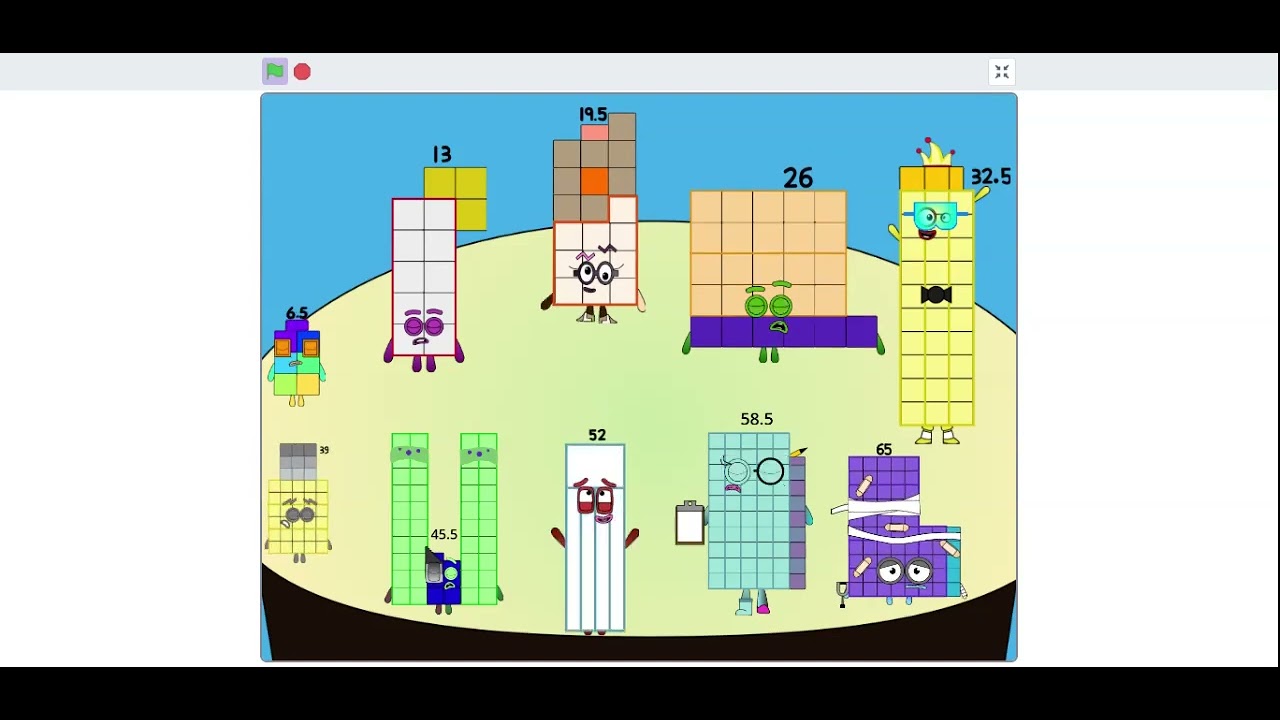 Numberblocks Band but More Sixes and a Half (2020) - YouTube