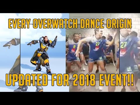 EVERY OVERWATCH DANCE REFERENCE | UPDATED FOR 2018 ANNIVERSARY | TradeChat