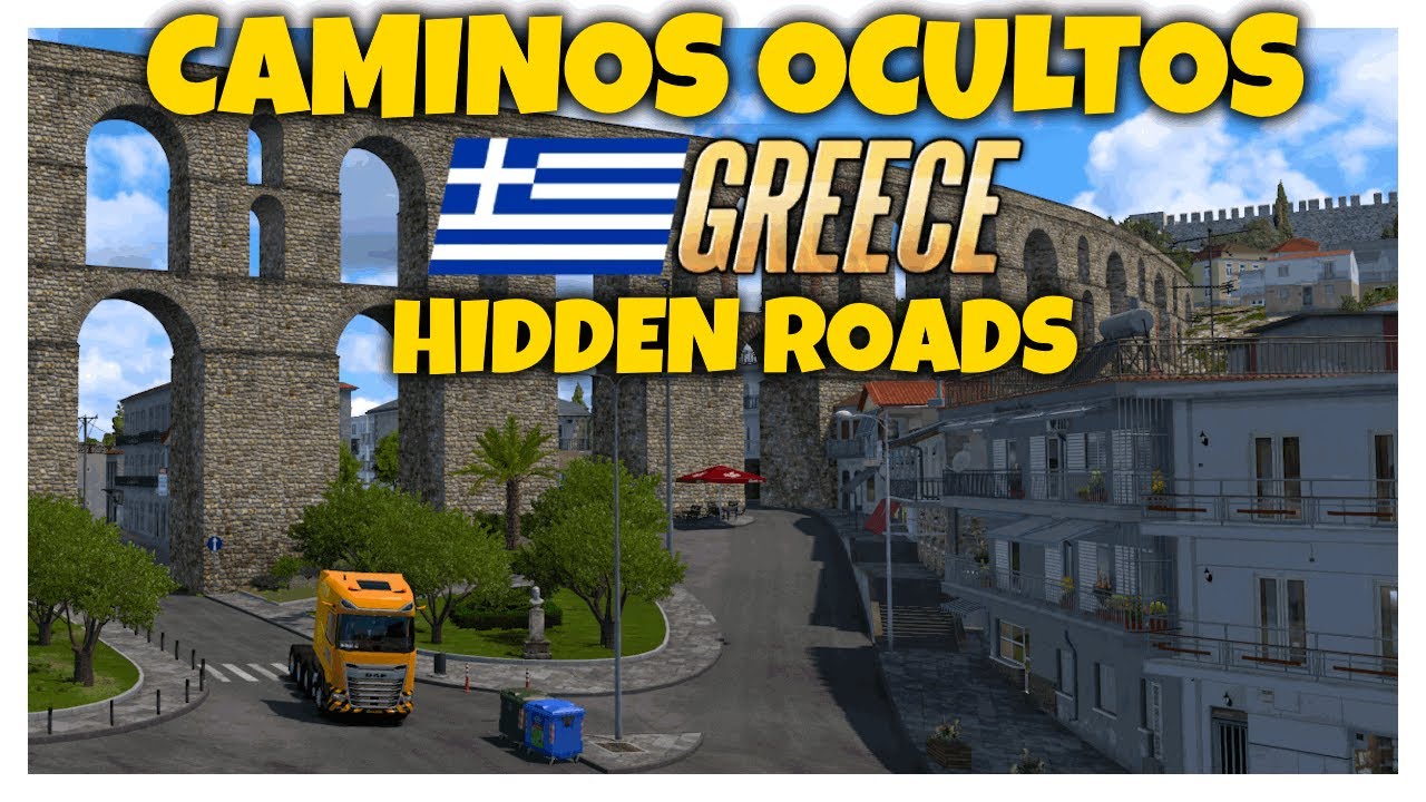CAMINOS OCULTOS DLC GRECIA - Hidden Secret Roads Greece - Euro Truck ...