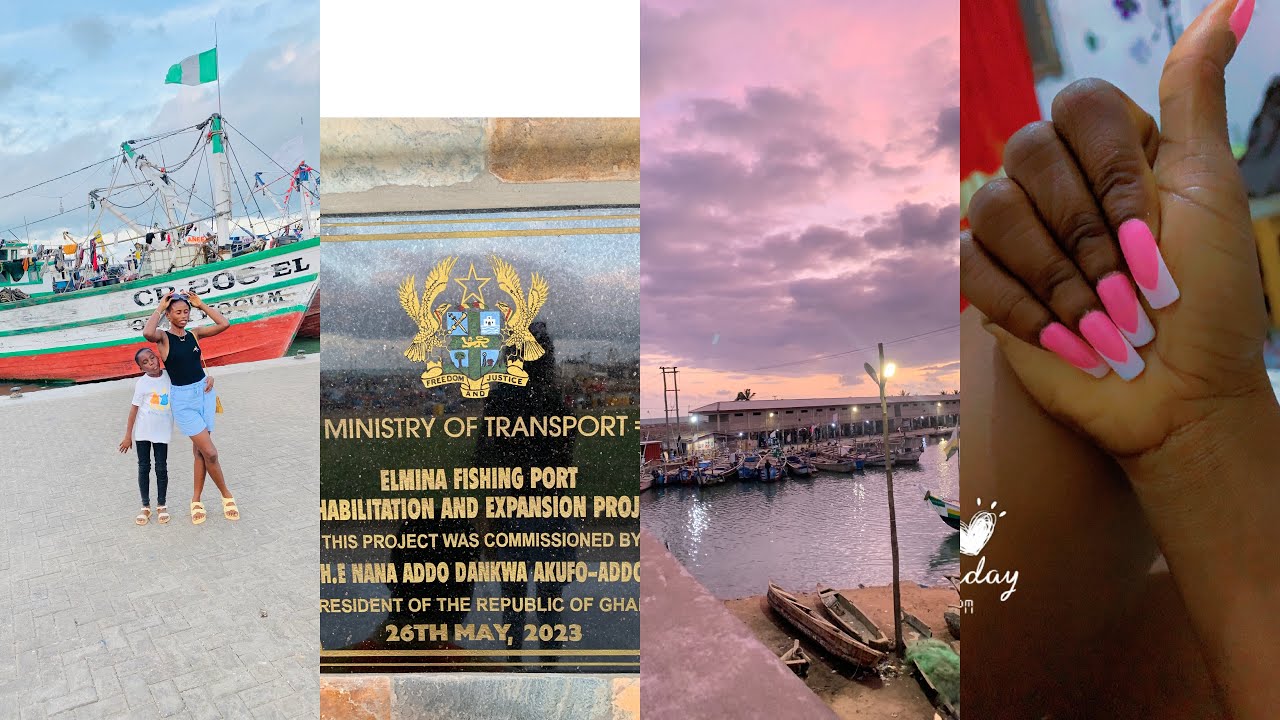 Nails 💅////Elmina fishing habour///Anomansa🥤🍣🥰 - YouTube