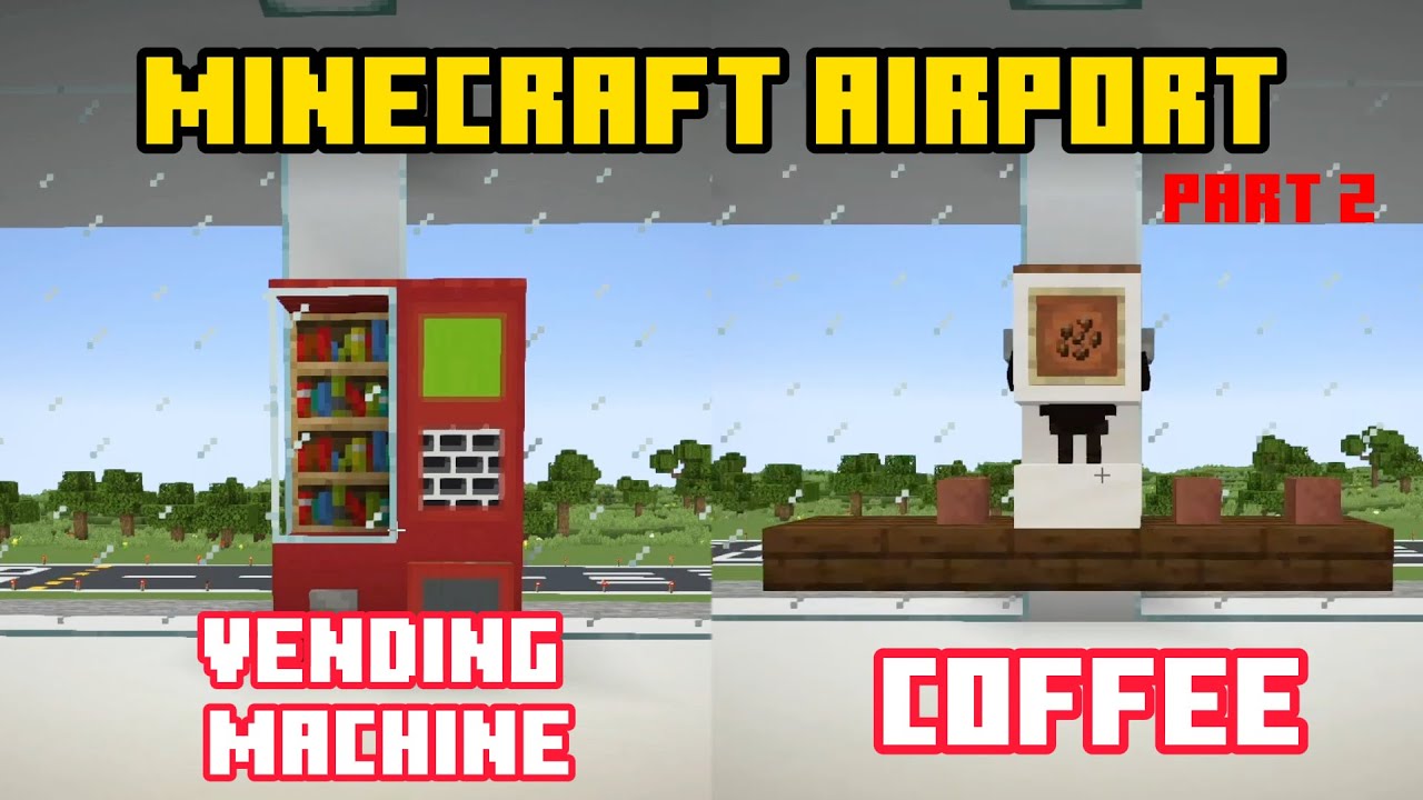 Minecraft: 20+ Airport Build Hacks (Part2) - YouTube