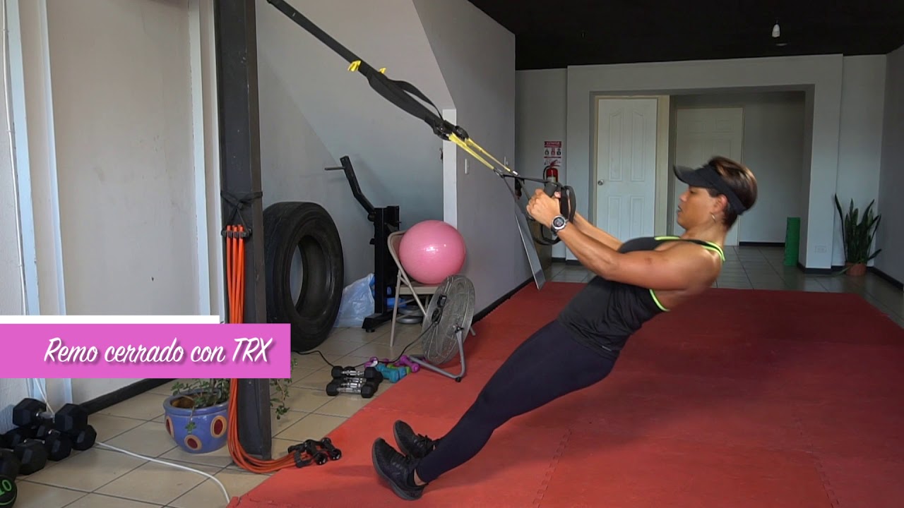 REMO CERRADO CON TRX - YouTube