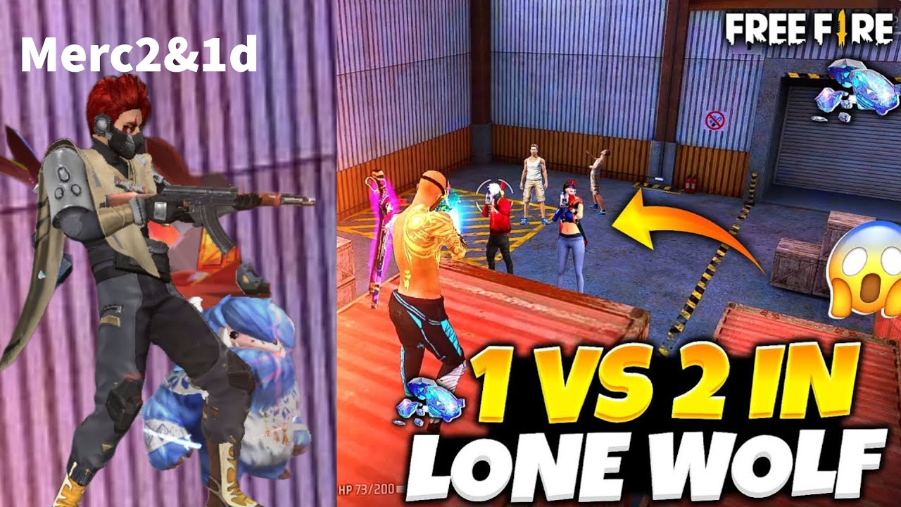 Lone wolf 1vs2 Gameplay | Adhyayan Plays - YouTube