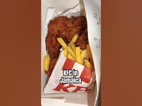 KFC in Jamaica tastes better than in American - YouTube