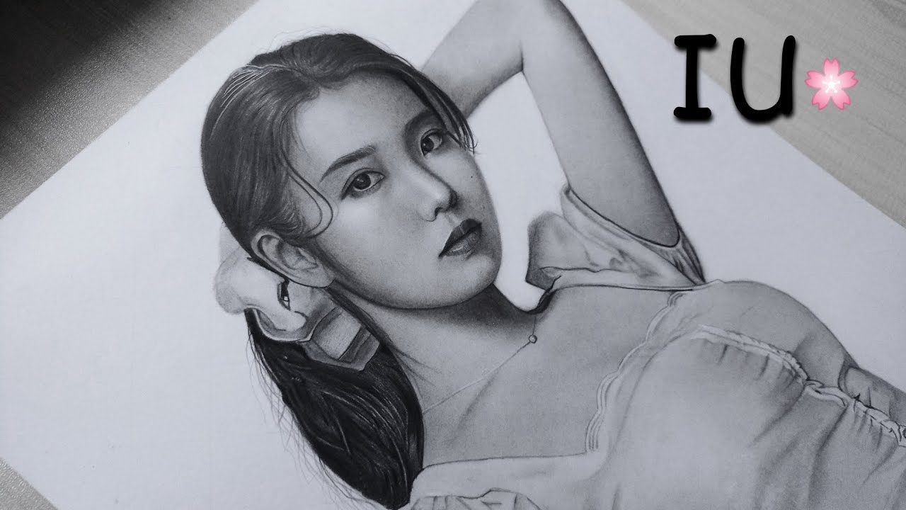 Drawing IU | Time lapse video - YouTube