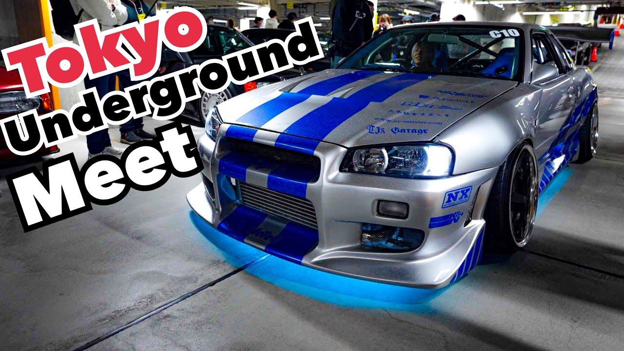 Tokyo Underground Car Meet - YouTube