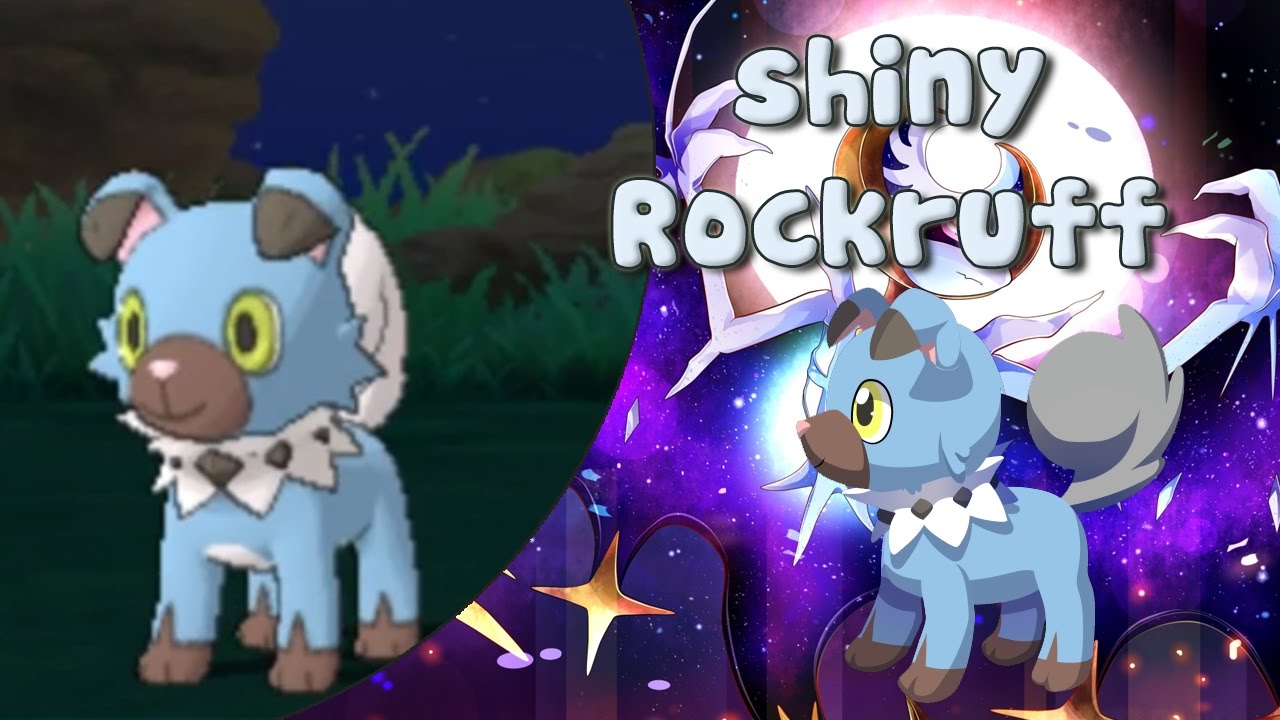 [LIVE] Shiny Rockruff 282 RE Pokemon Sol (Sun) - YouTube