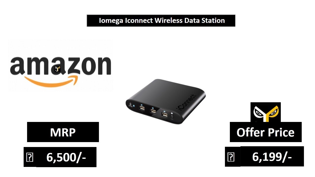 Iomega Iconnect Wireless Data Station - YouTube
