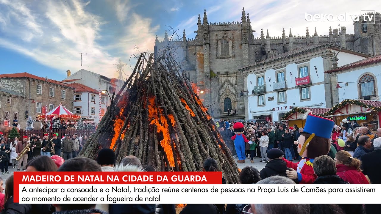 Guarda mantém a tradição do Madeiro de Natal - YouTube