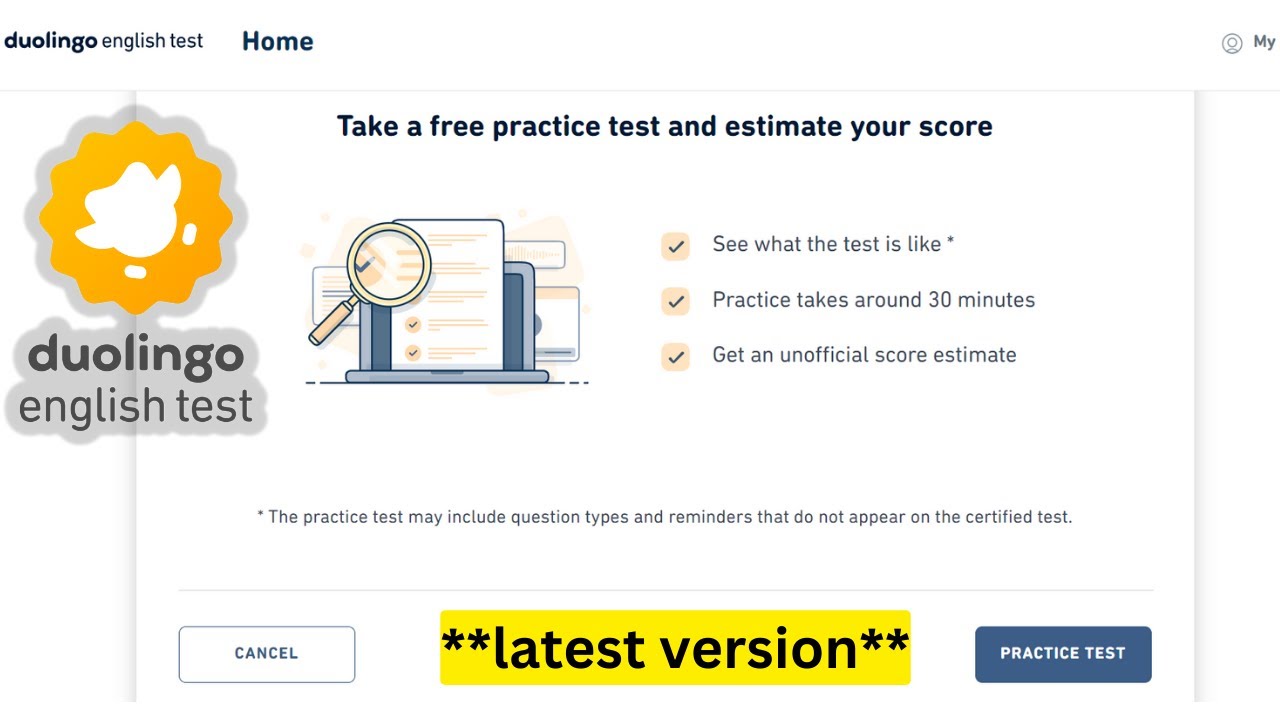 Duolingo English Test Practice (latest version) | DET - YouTube