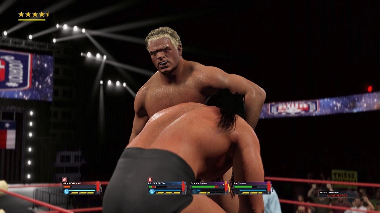 Stan Hansen & Bruiser Brody vs. Hogan & Edge vs. Bruiser & Crusher vs ...