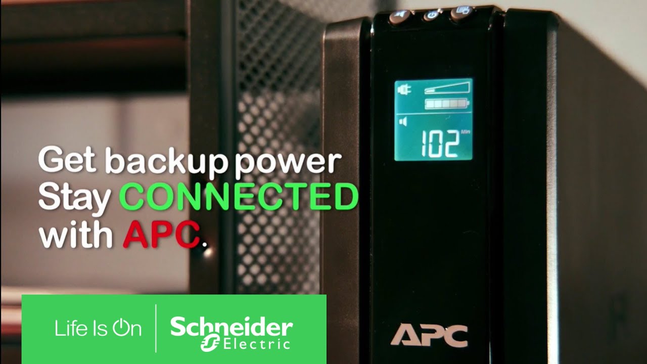 Stay Connected with APC Back-UPS - YouTube