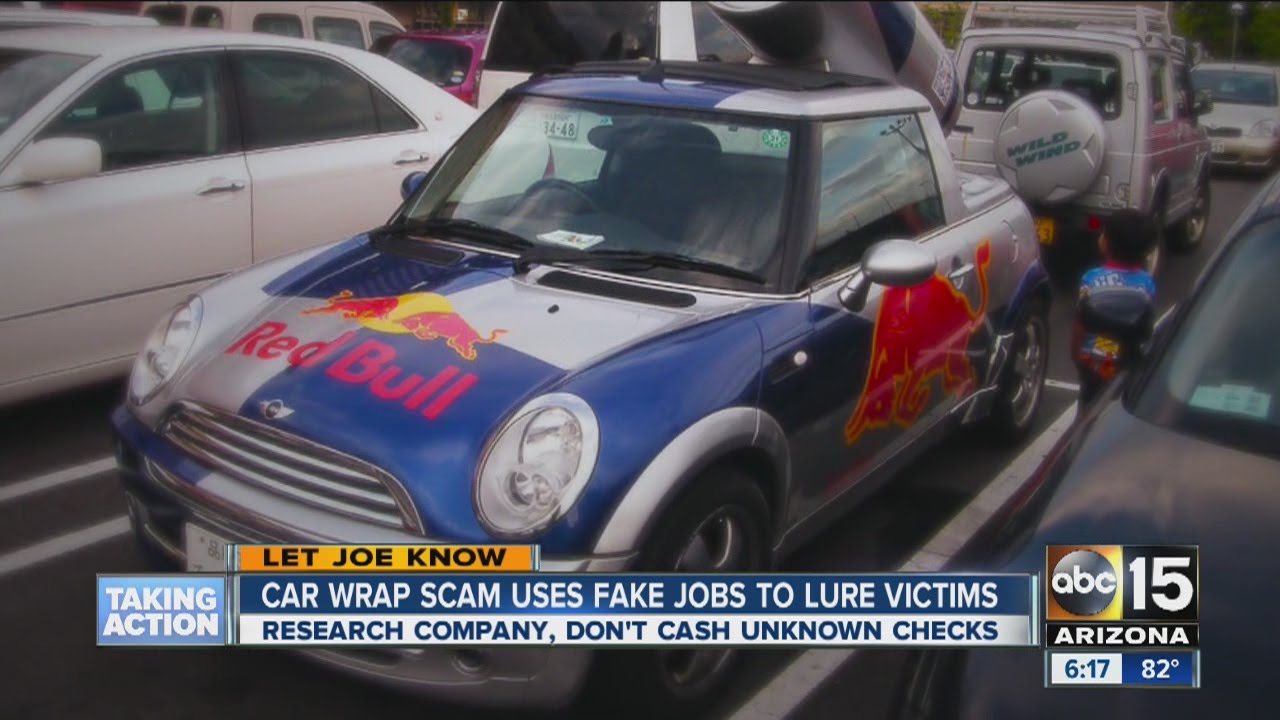 Car wrap scam - YouTube