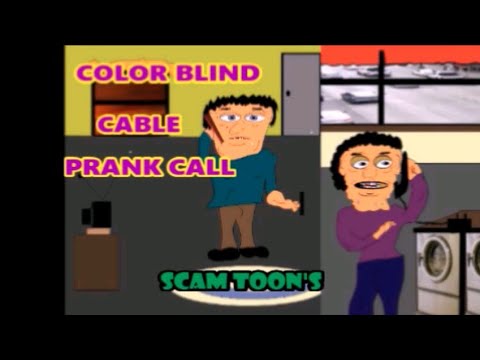 Color Blind House. Cable Prank call. #scambaiting #comedy #prank - YouTube