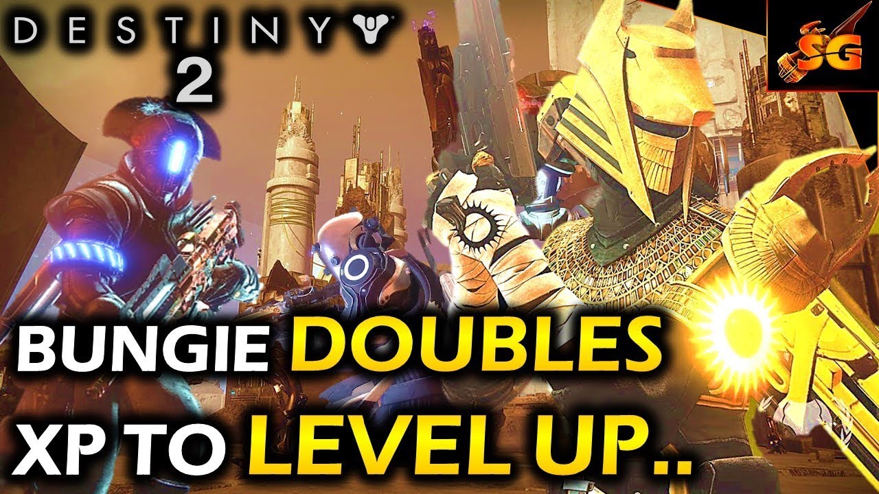 DESTINY 2 NEWS BUNGIE CAUGHT AGAIN AS THEY DOUBLE XP NEEDED TO LEVEL UP ...