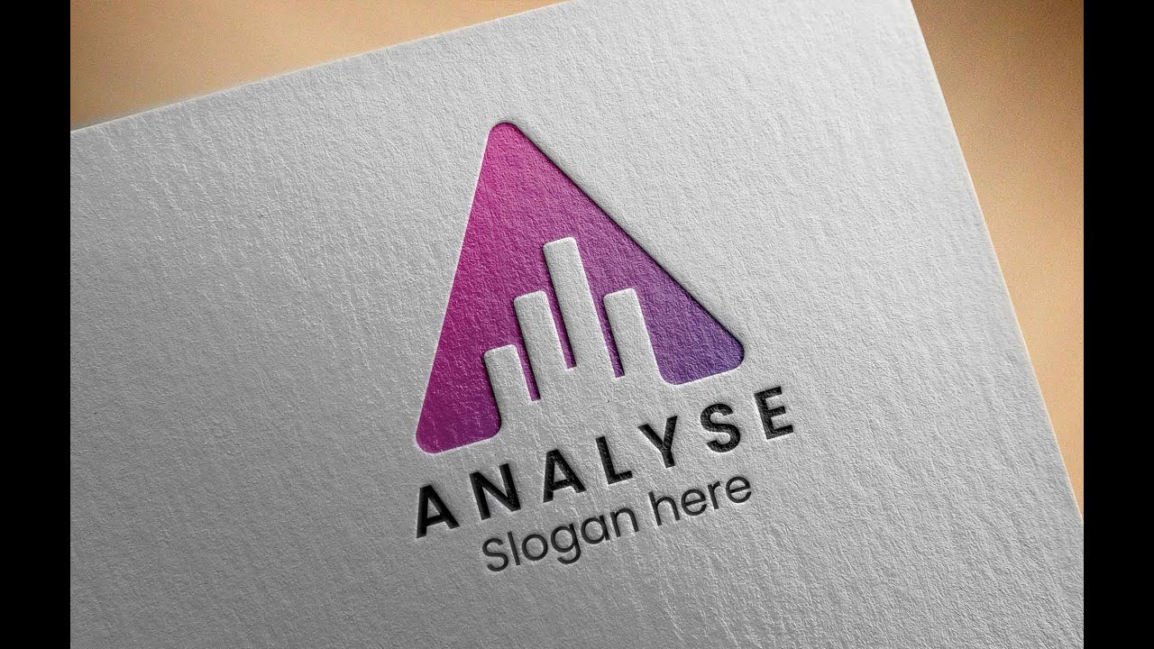 Adobe Illustrator - Tutorial Mendesain Logo : ANALYSE - YouTube