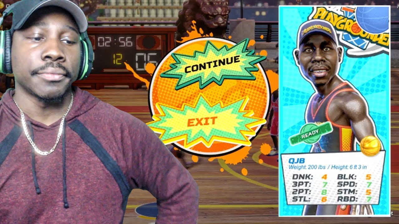 ABOUT TO RAGE QUIT WHILE USING QJB ONLINE! NBA Playgrounds Gameplay Ep ...