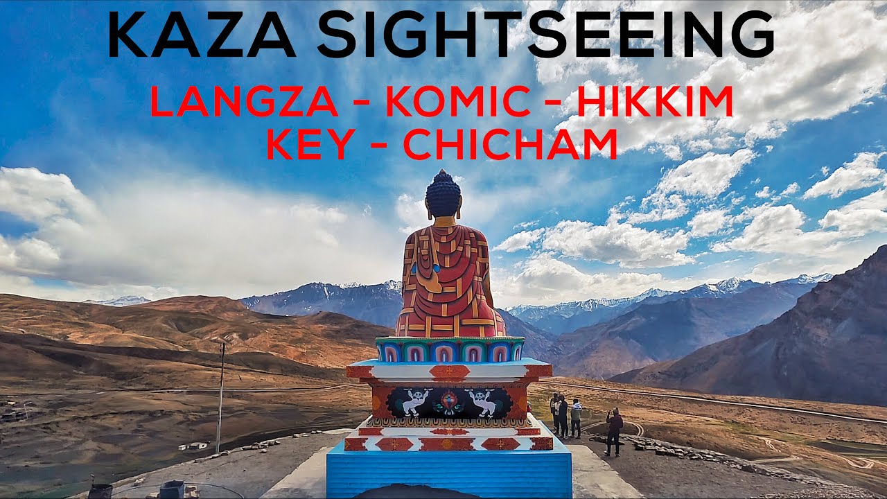 Spiti Valley Road Trip | Kaza Local Sightseeing | Hikkim | Komic ...