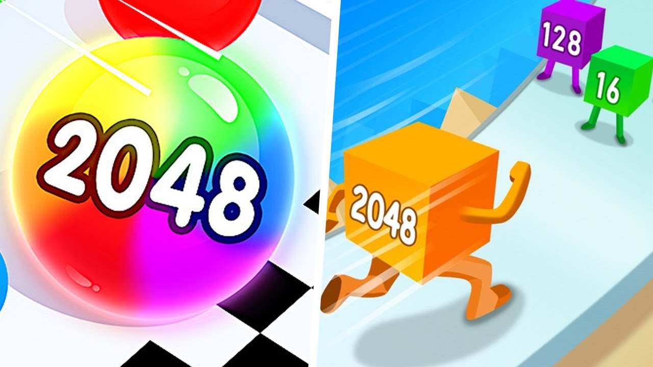 Balls Run 3D vs 2048 Runner - Max Level Gameplay (Part 2) - YouTube