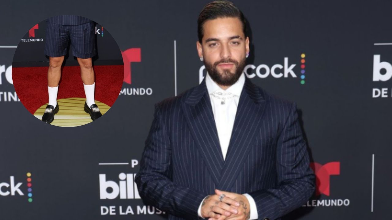 Maluma sorprendió a todos con su look en los Billboard 2022: pantalones ...