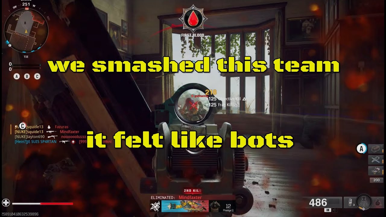 CALL OF DUTY BO6 WE SMASHED THIS TEAM SO BAD - YouTube