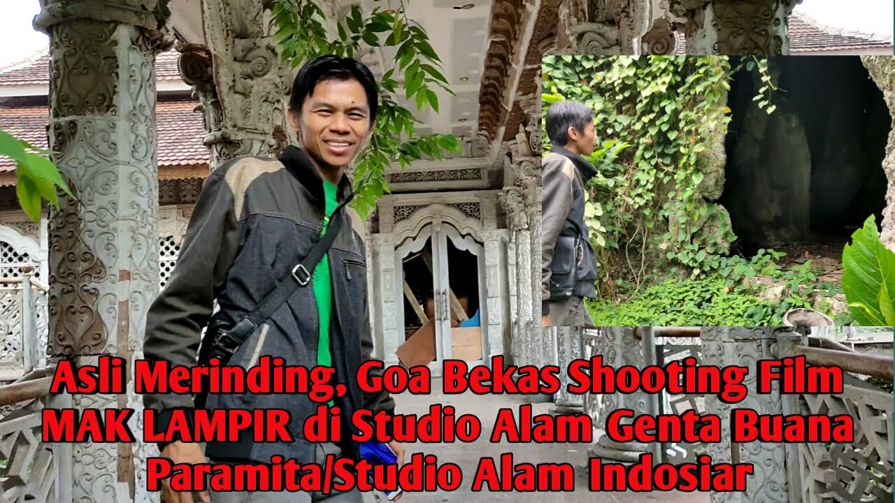 Asli Merinding, Goa Bekas Shooting Film MAK LAMPIR di Studio Alam Genta ...