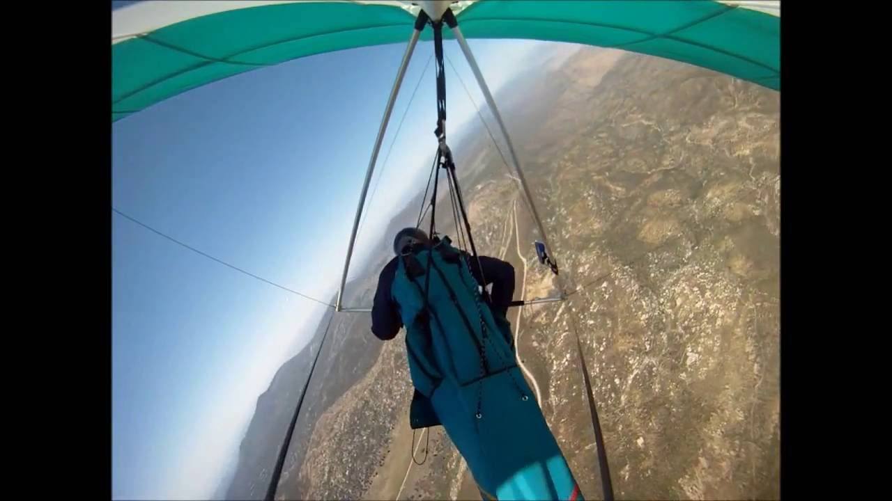 Mt Laguna Cliff Launch Hang Gliding to 13,500 Everyone Flew XC - YouTube