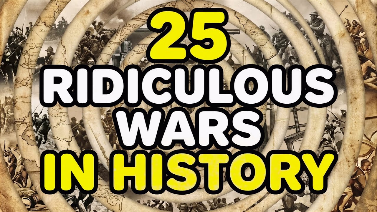 25 Ridiculous Wars in History That Happened for No Reason - YouTube