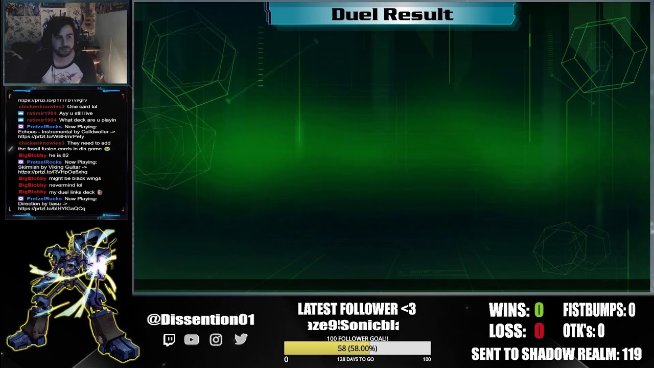 Yu-Gi-Oh! Practice and Ranked Play With Win Loss Counter ლ(´ڡ`ლ) - YouTube