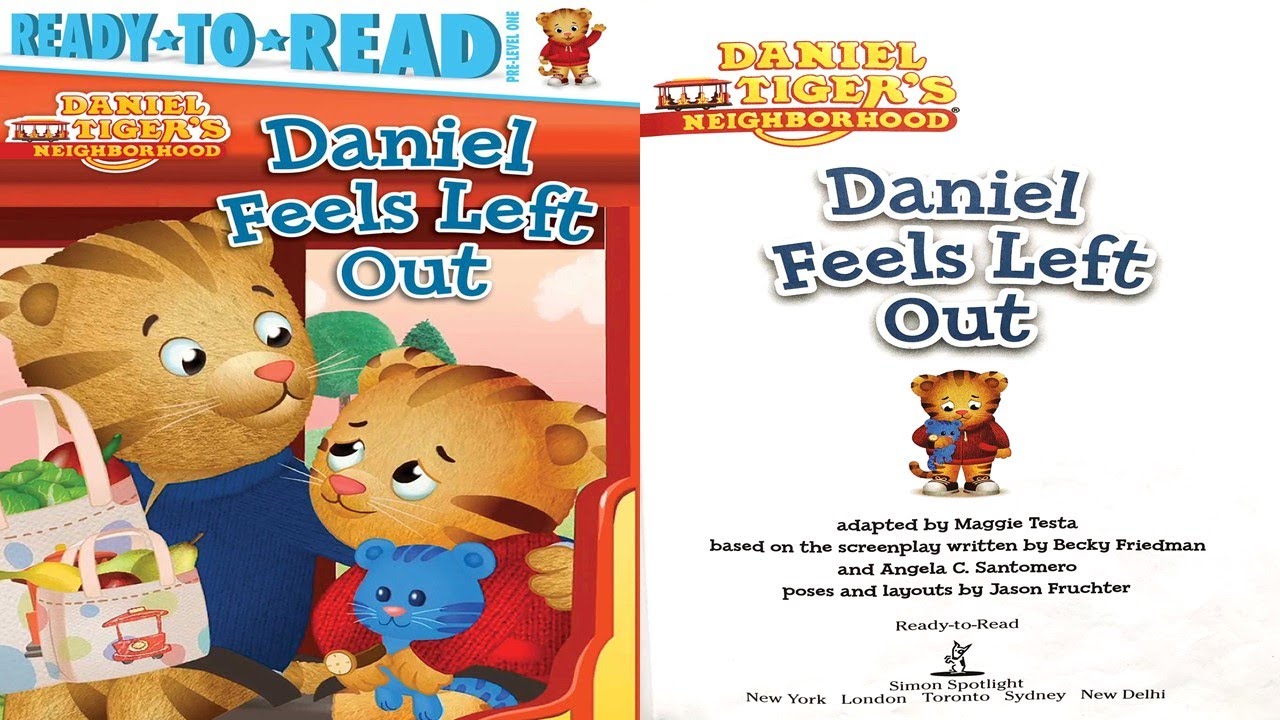 Daniel Tiger's Neighborhood - Daniel Feels Left Out - Kids read aloud ...