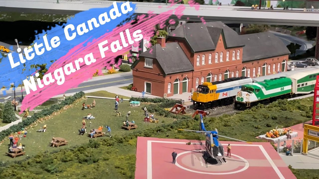 Experience the thrill of Niagara Falls in Little Canada, featuring ...