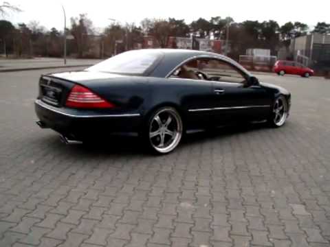 MEC Design CL500 W215 wheels 9,5+11x20 245er+285er, MEC Design Exhaust ...