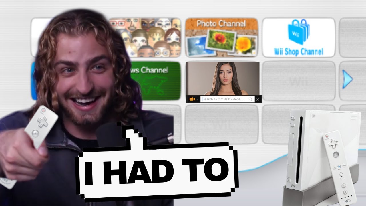 Watching "Content" on the Wii - YouTube
