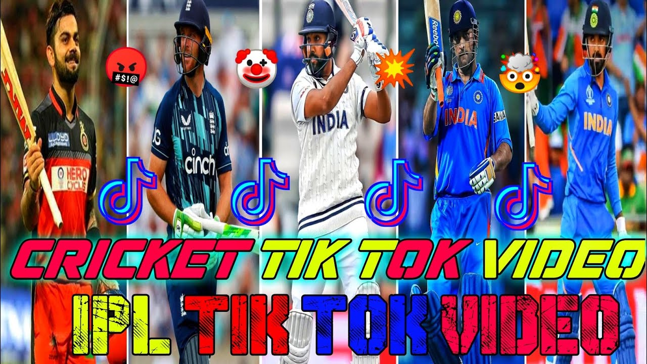 new best cricket video 🏏 cricket reels videos|| ipl tik tok video's 😂 ...