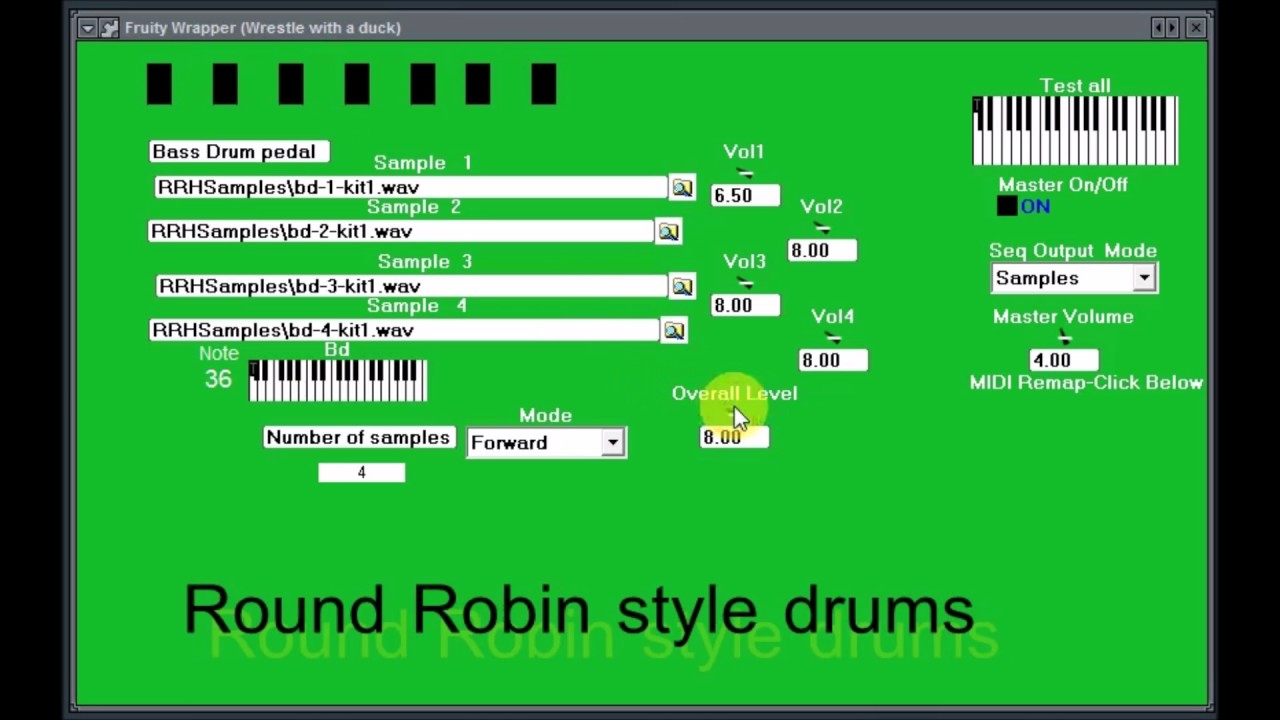 Round Robin style drums by RBR - YouTube