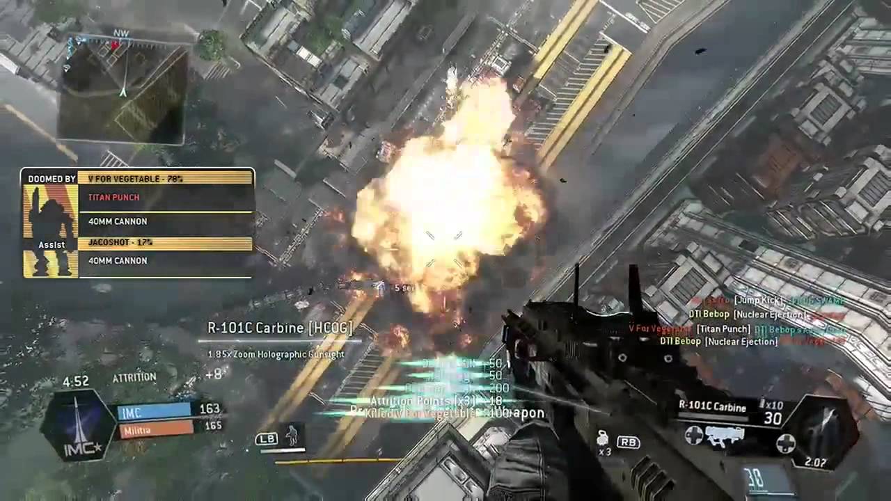 Titanfall Beta Double Titan kill - YouTube
