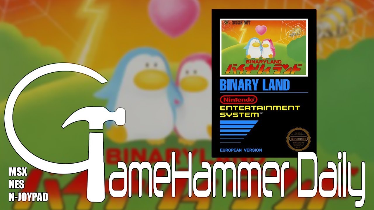Binary Land - NES, MSX and N-Joypad - GameHammer Daily - YouTube