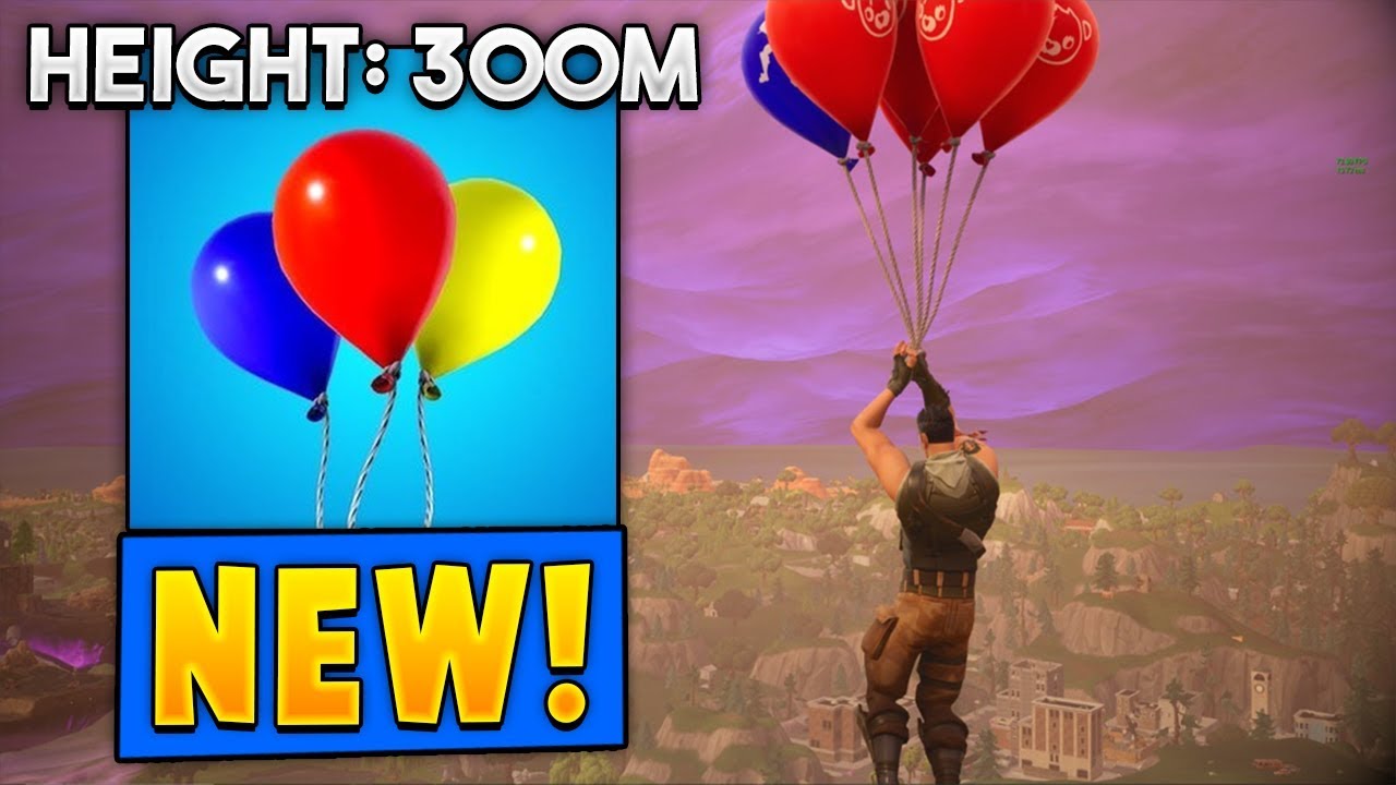 *NEW* Balloons Gameplay in Fortnite! (BEST Travel Tactic!) - YouTube