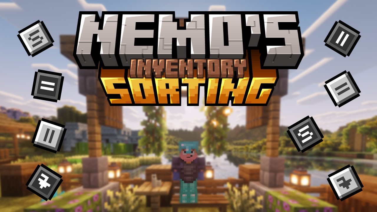 Nemo's Inventory Sorting | A Minecraft Mod - YouTube