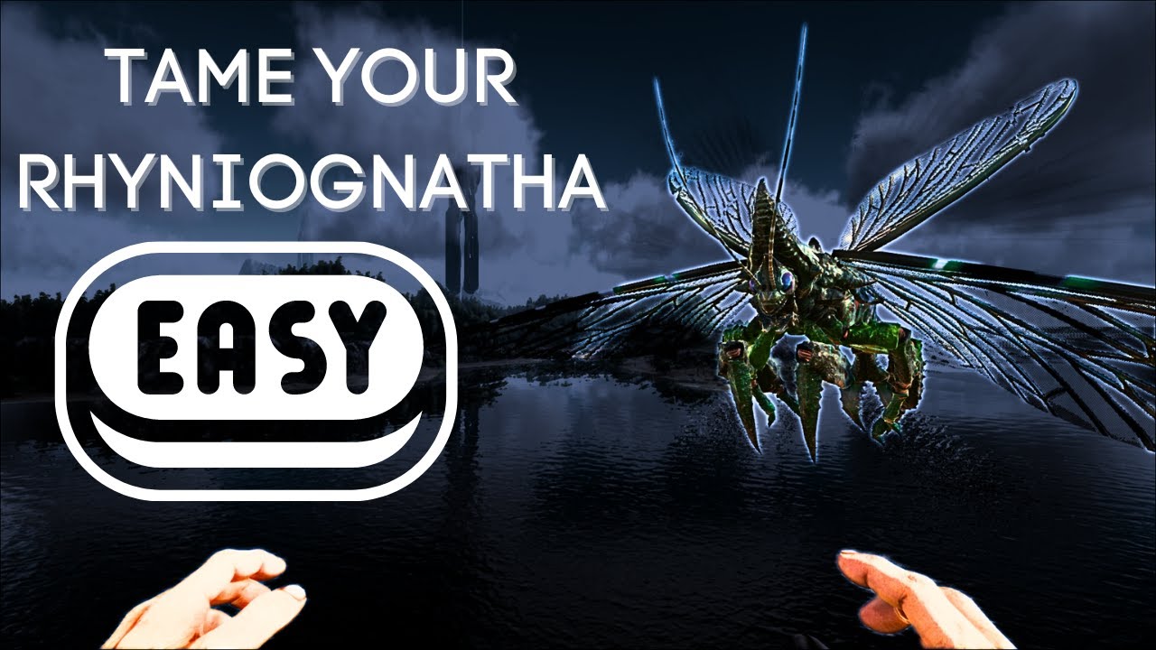 Dominate ARK with the Ultimate Rhyniognatha Taming Guide - YouTube
