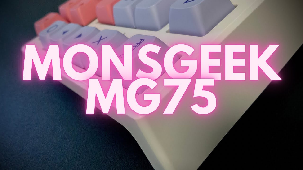 Monsgeek mg75 | Budget keyboard build + sound test - YouTube